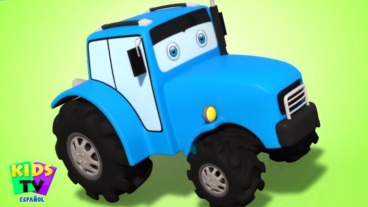 Tractor Ensamblando | Dibujos Animados | Vehículos de la granja | Anime ...