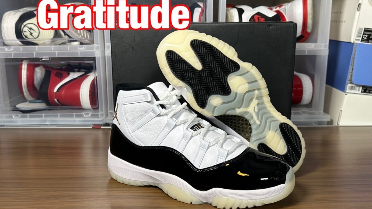 AJ 11 Gratitude updated (3rd party) review. - YouTube