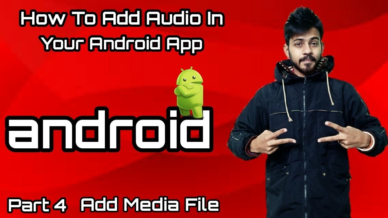 (Part 4) How To Add Media/Audio File In Your Android App/Full Tutorial ...