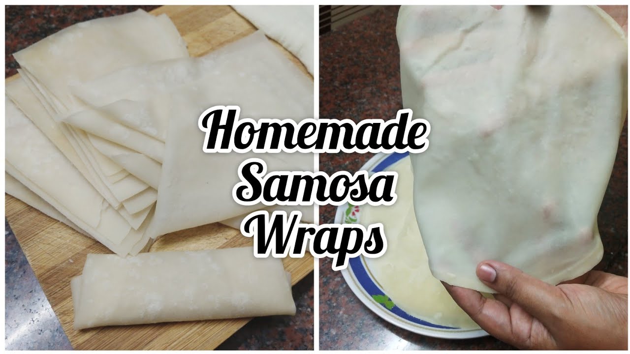 How to make Samosa wraps | Easy recipe for beginners | No preservatives ...