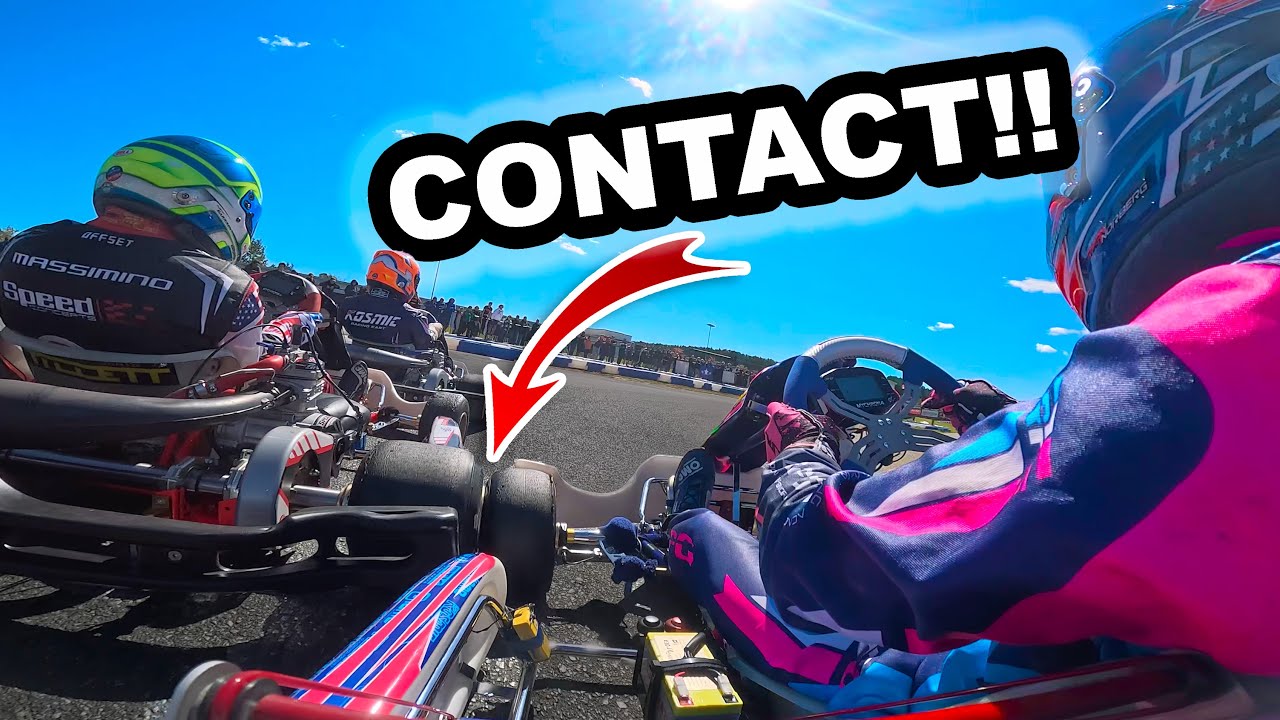 CHAMPIONSHIP RACE! LAST LAP 4 Kart Battle for the LEAD! - YouTube