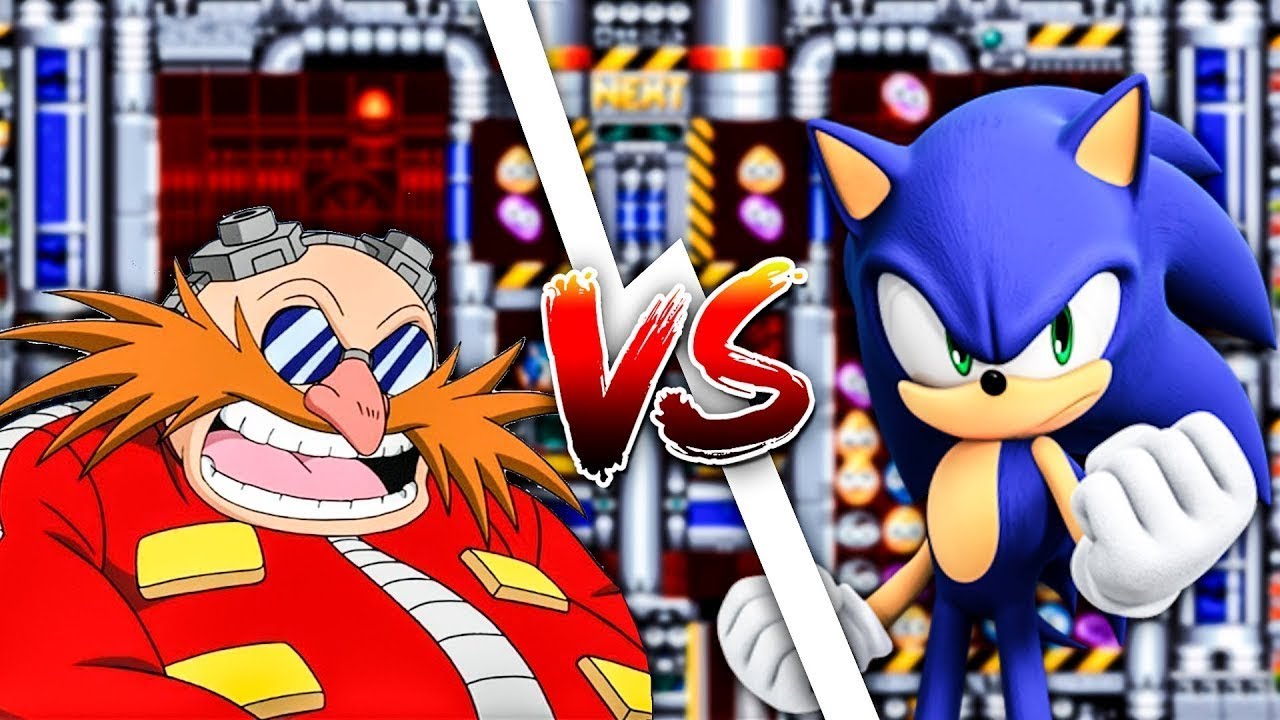 Сонік проти Егмана. Серія 7. Sonic vs. Eggman. Series 7. Sonic contra ...
