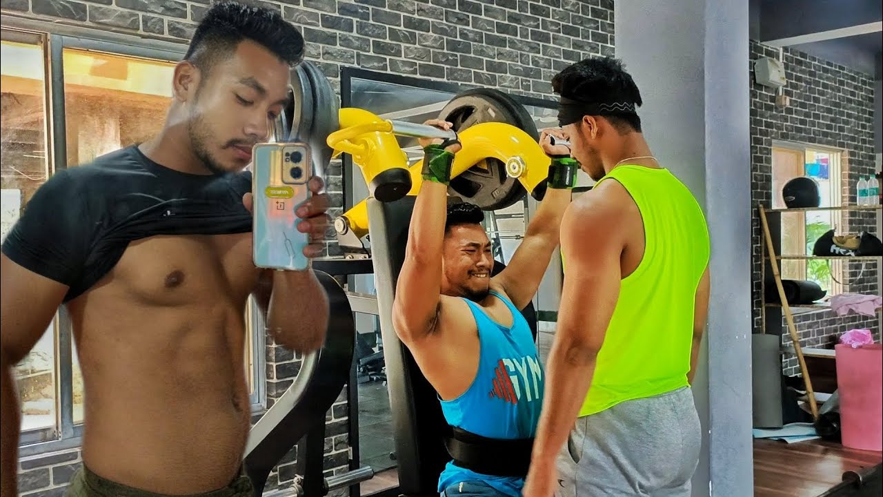 Gym mao dose workout klmbai #guwahati - YouTube