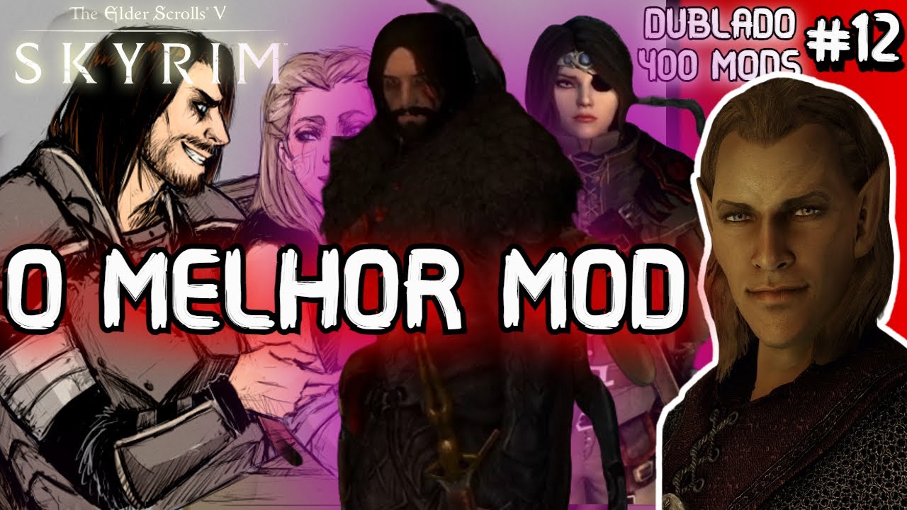 MELHOR MOD! INICIO DO LEGACY OF THE DRAGONBORN! UM MUSEU NOSSO ...