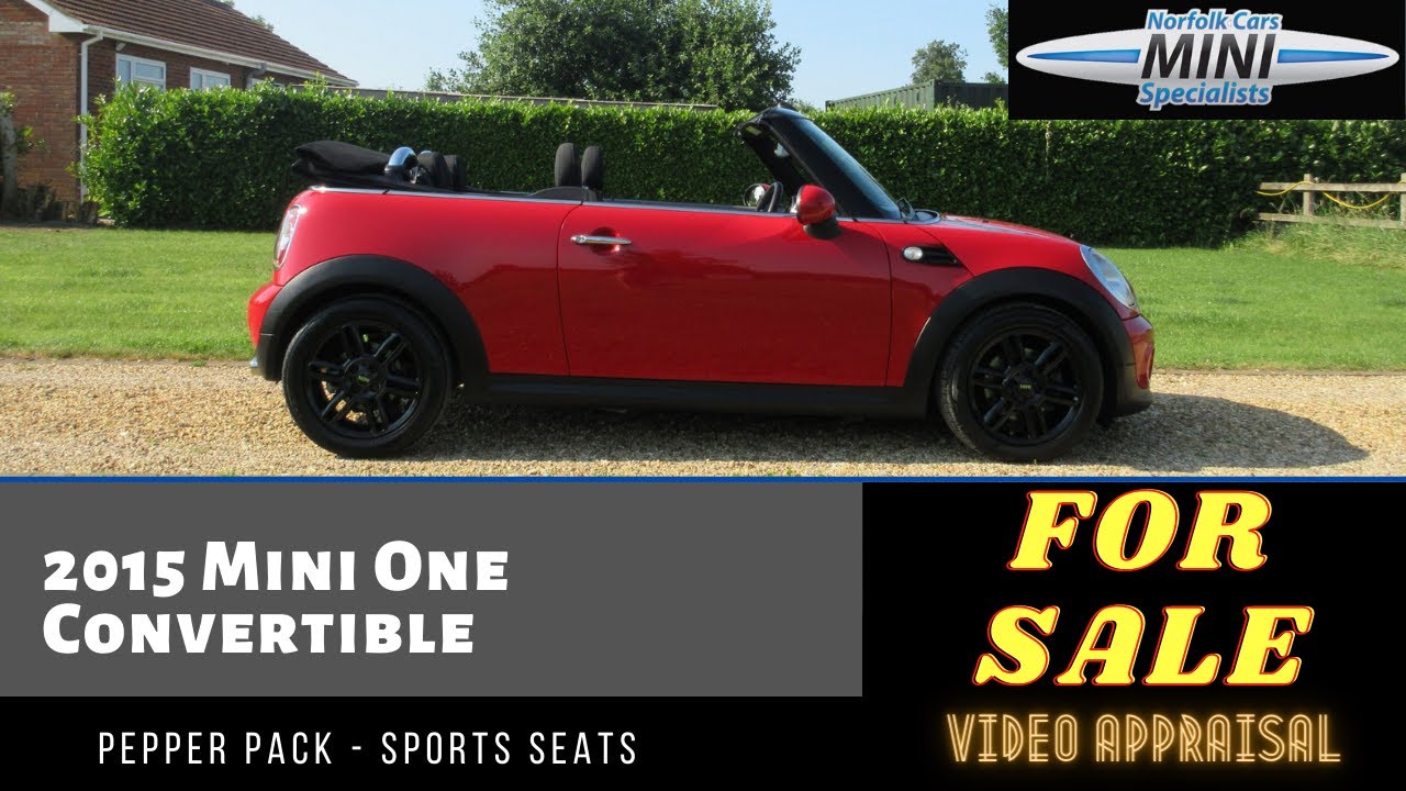 2015 Mini One Convertible Pepper Pack - YouTube
