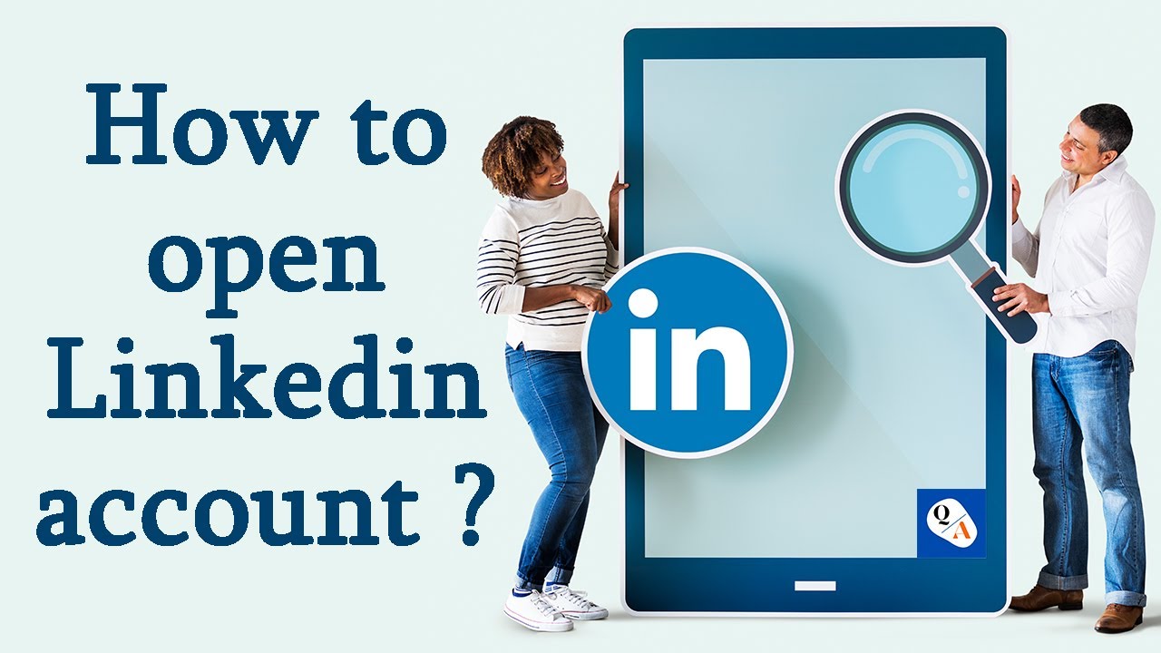 How to open a LinkedIn Account ? Linkedin Profile Creation - YouTube
