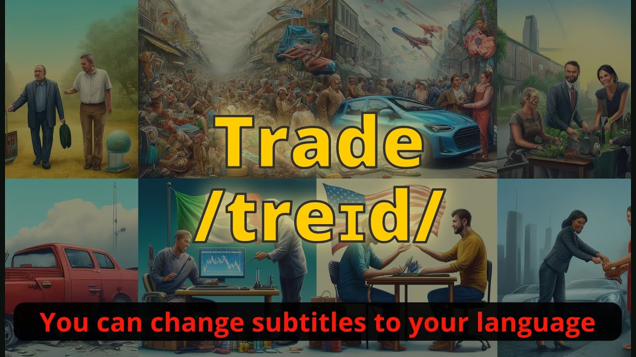 Trade meaning with 5 examples - YouTube