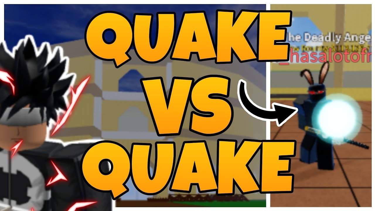 QUAKE VS QUAKE (funny moments) in BLOX FRUIT(ROBLOX)! - YouTube
