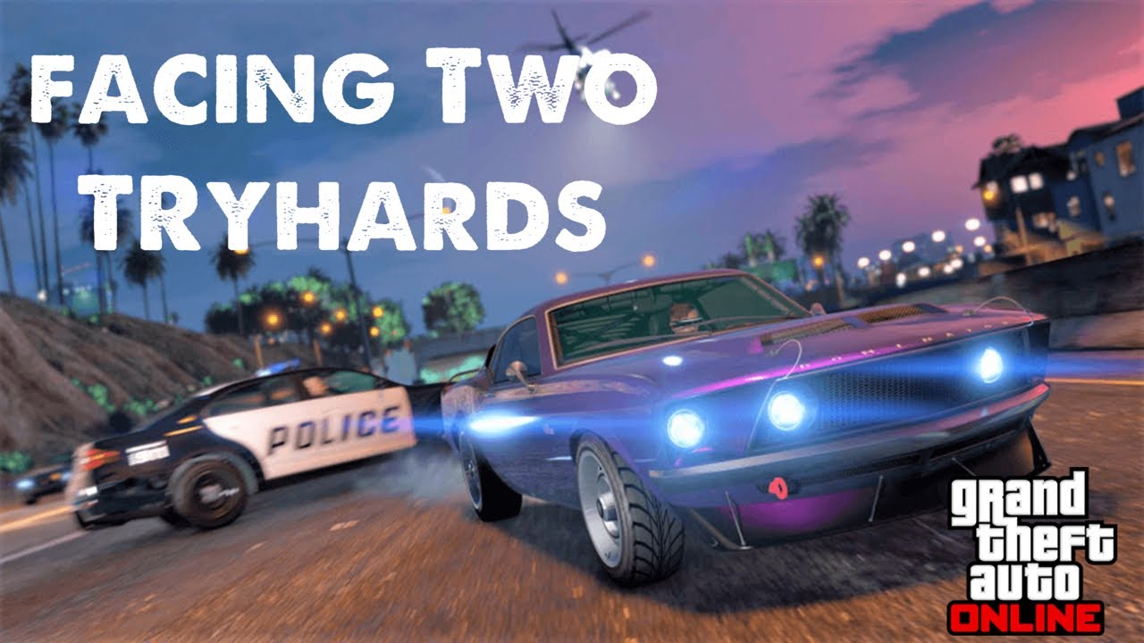 Facing 2 Try Hards As A Level 40 | GTA ONLINE - YouTube