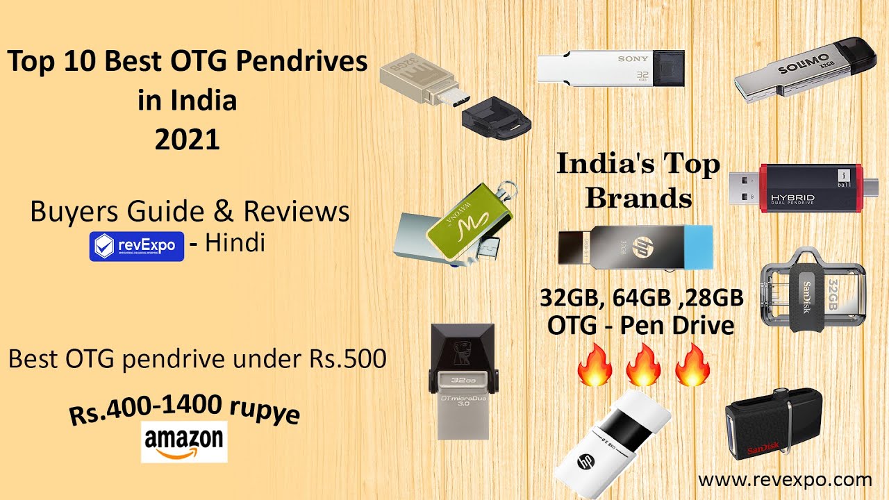 Top 10 Best OTG Pen Drives in India 2021 | Best OTG Pen Drive 2021 🔥 🔥 ...