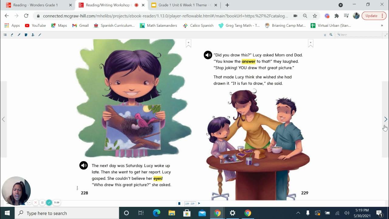 Grade 1 Unit 6 Week 1 Theme - YouTube