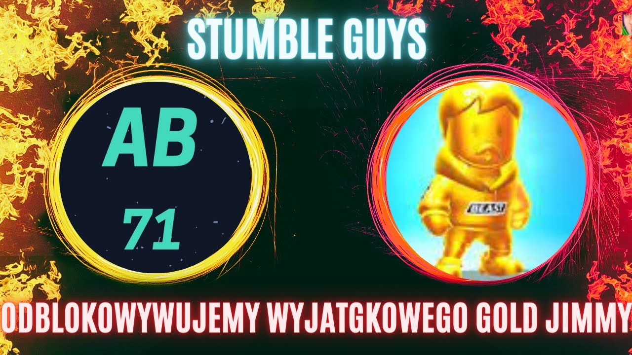 STUMBLE GUYS - ODBLOKOWUJEMY GOLD JIMMY - YouTube