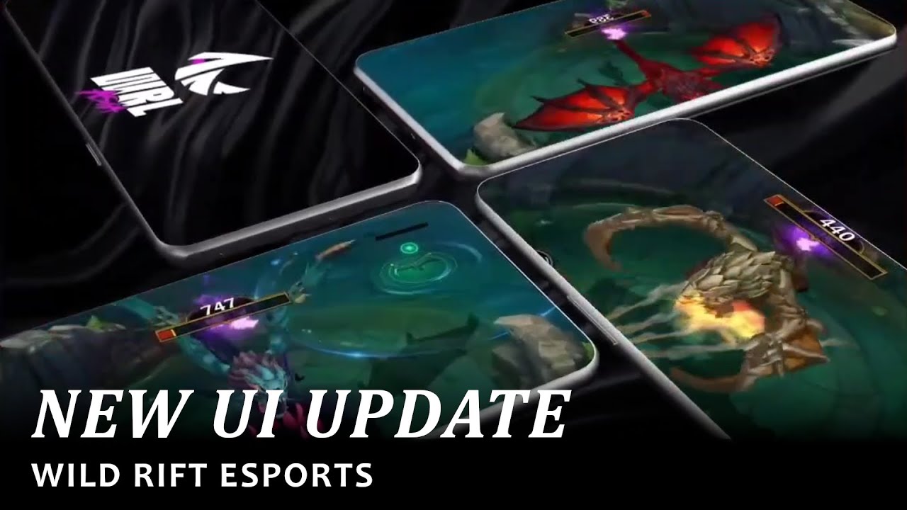New UI Update | Wild Rift Esports - YouTube