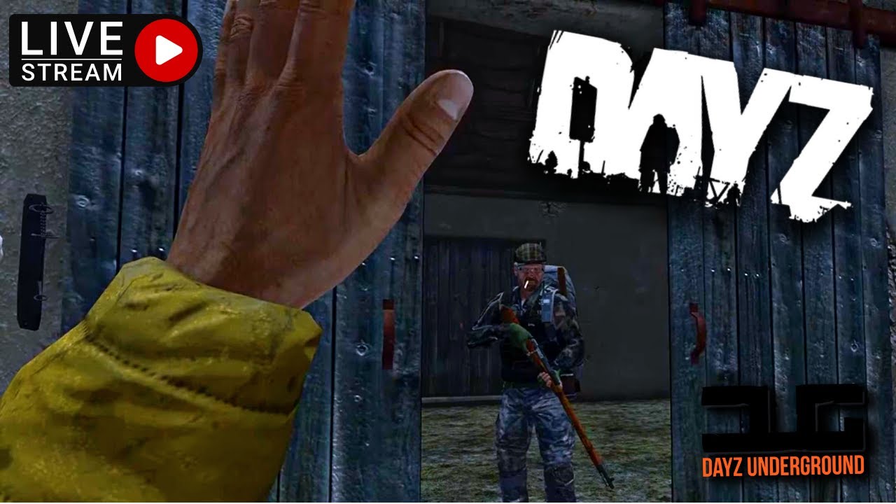 My First DAYZ Enemy - DayZ Underground Livestream - YouTube