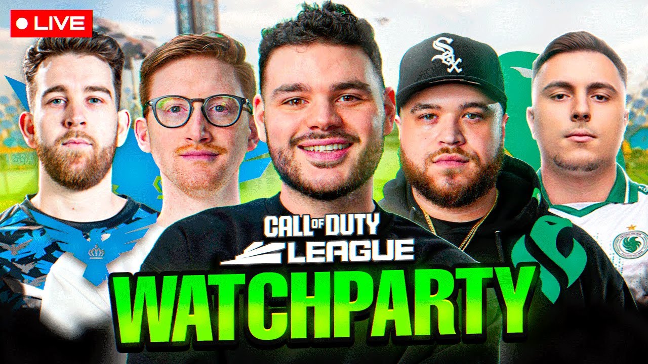 🔴LIVE - CDL WATCH PARTY!! RIYADH FALCONS vs CAROLINA RAVENS | CDL MAJOR ...