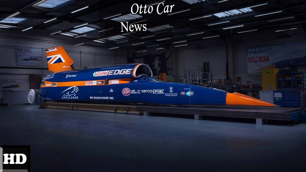 Hot News!!! World’s Fastest Car – 1,000mph Bloodhound SSC – First ...