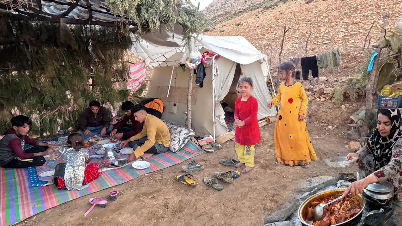 A Day in the Life of a Nomadic Tribe: building, Bonding and Playtime ...