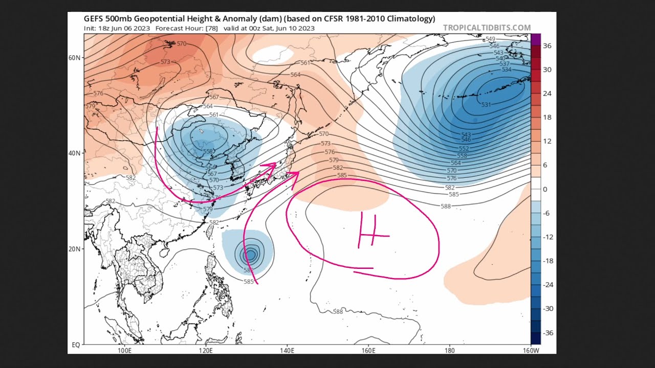Biparjoy Quickly Intensifies In The Arabian Sea; Guchol Strengthening ...