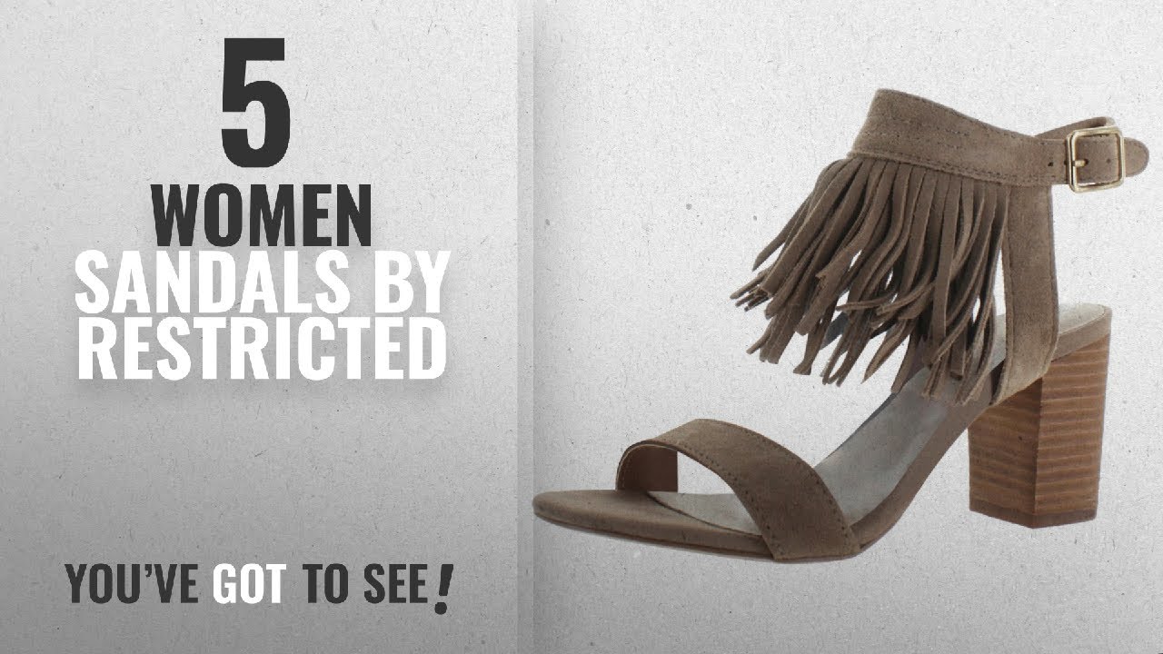 Top 5 Restricted Women Sandals [2018]: Restricted Kissy Women's Fringe ...