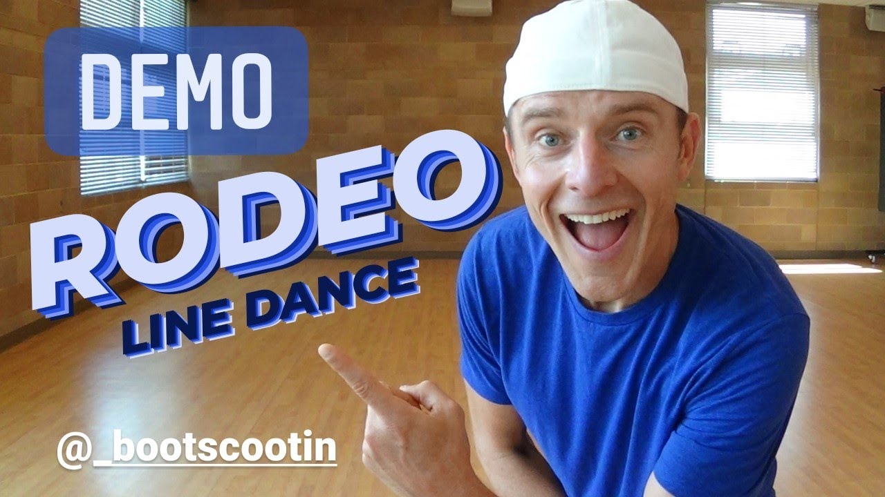 RODEO -- Line Dance DEMO - YouTube
