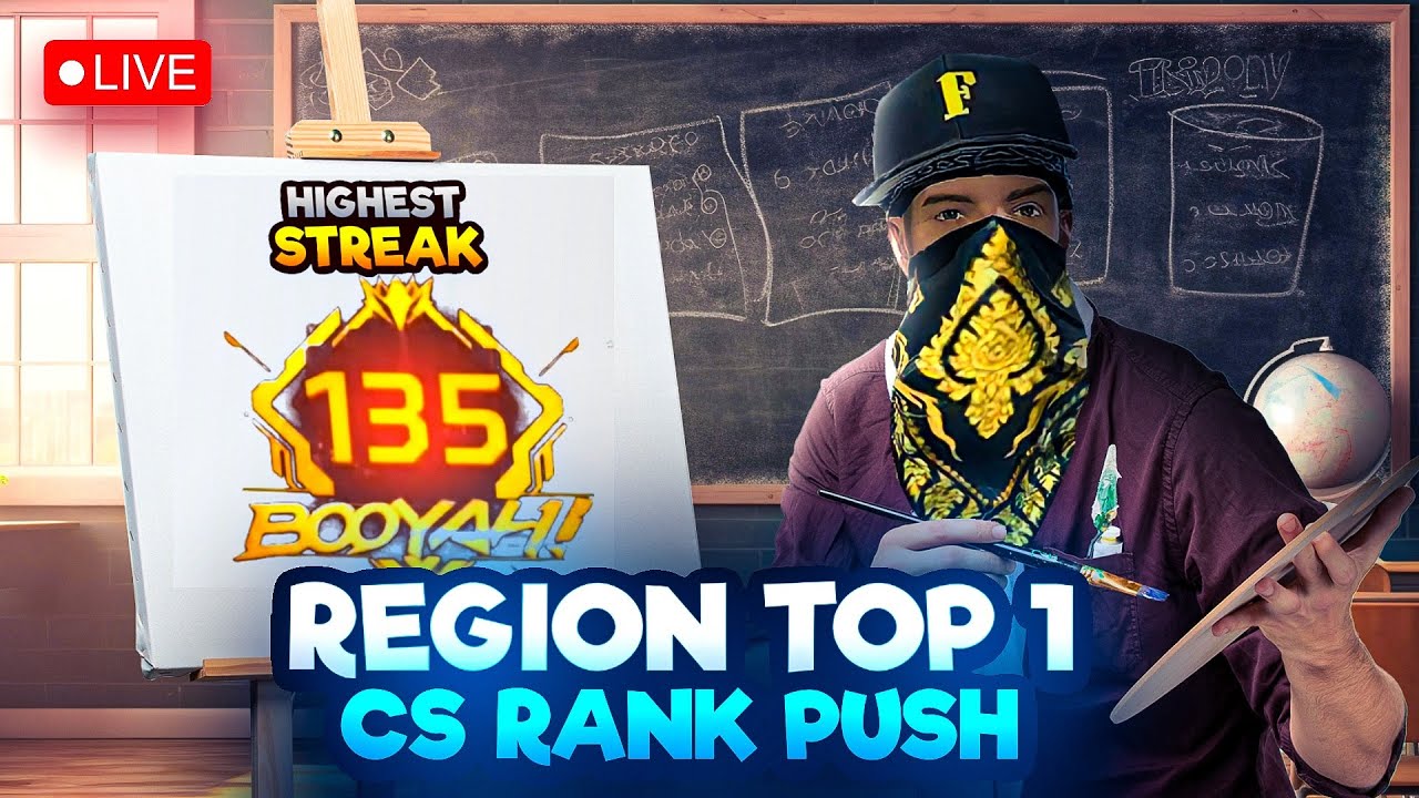 Cs Rank Push To Region Top 1 With Highest Streak😎 #nonstop_live # ...