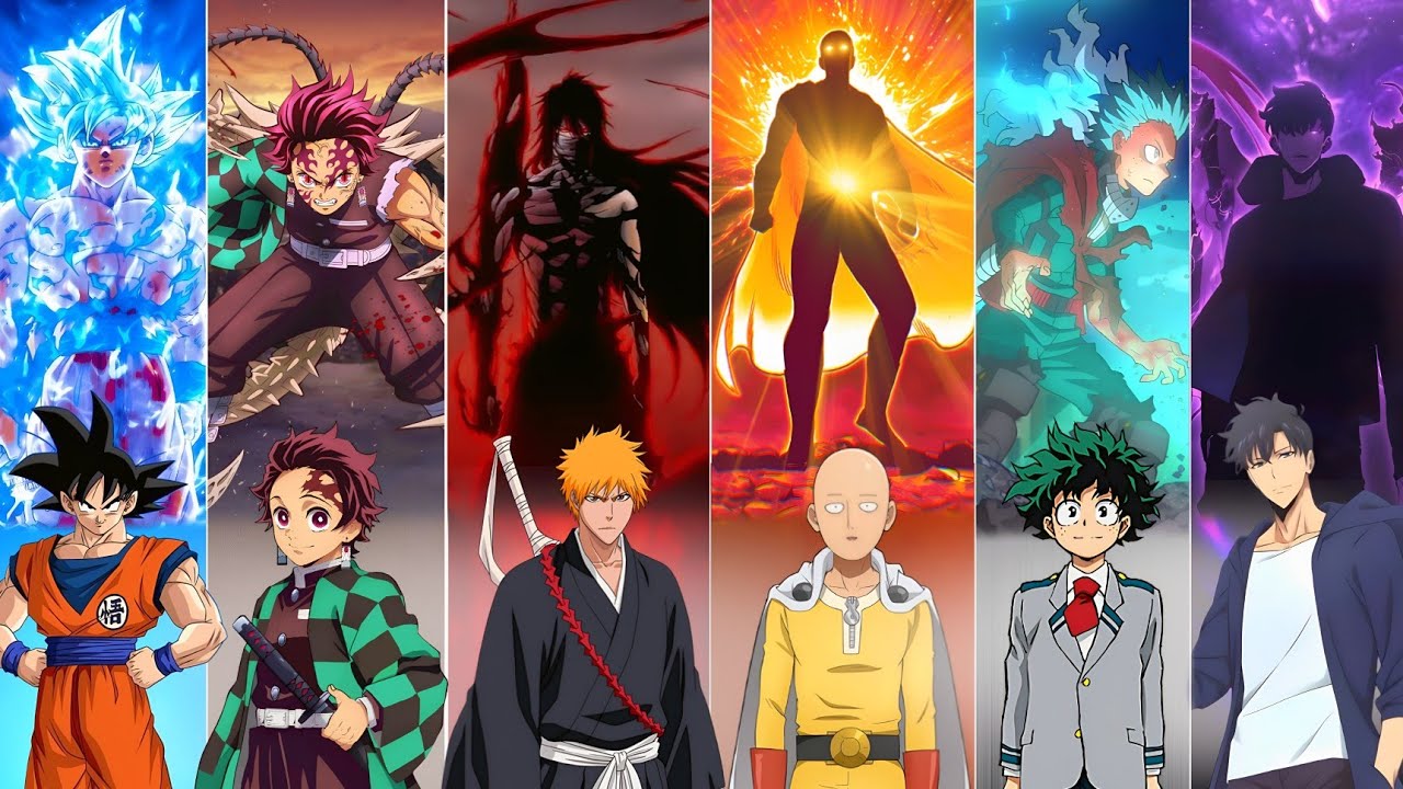 Strongest Anime Character Forms: Base vs Final Transformations ...