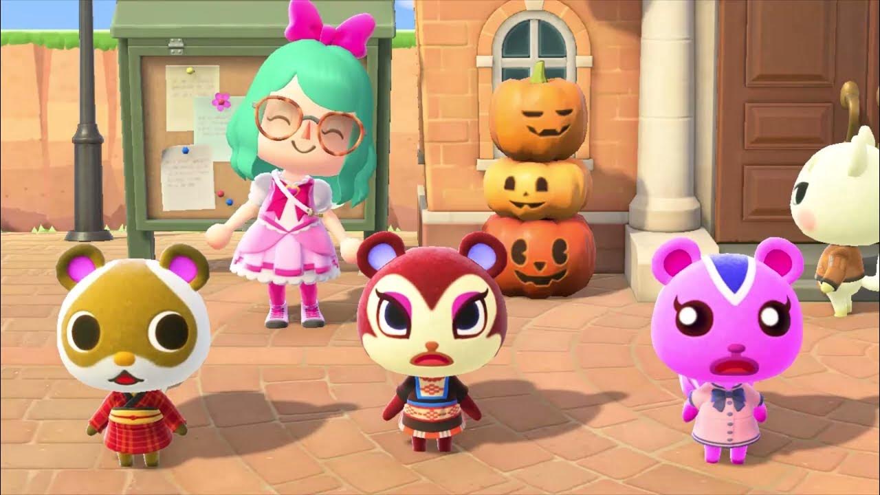 Peanut & Sylvana【Animal Crossing New Horizons】 - YouTube
