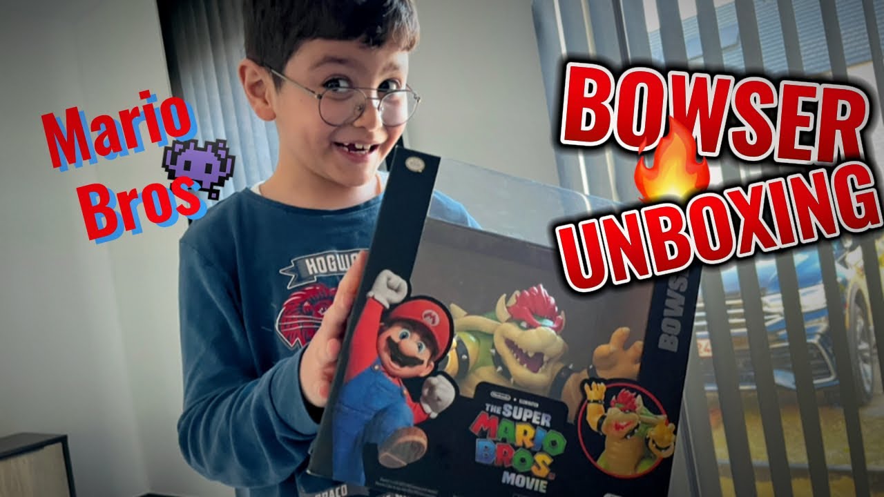Unboxing fire breathing bowser - Super Mario Bros - YouTube