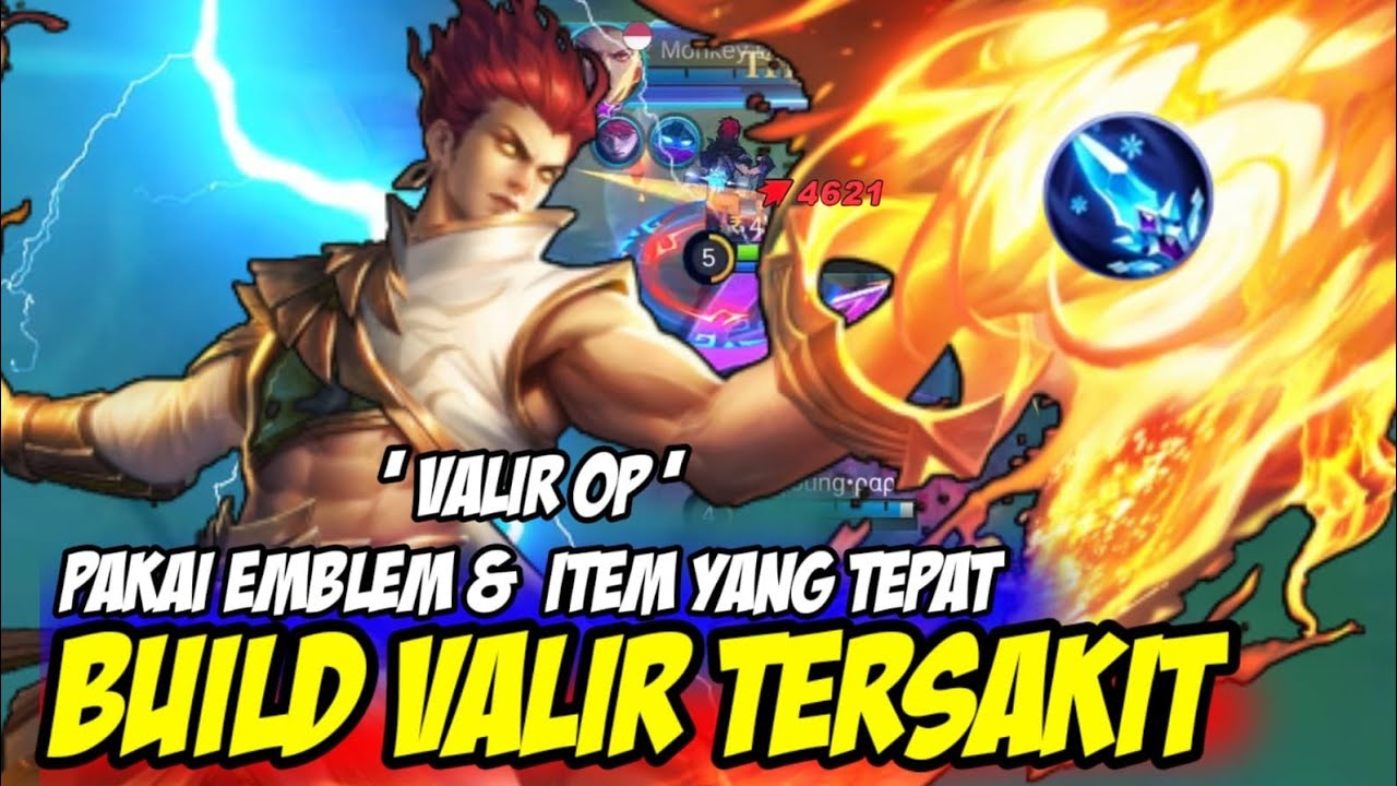 BUILD EMBLEM VALIR TERSAKIT 2022, BUILD VALIR PALING SAKIT TOP GLOBAL ...