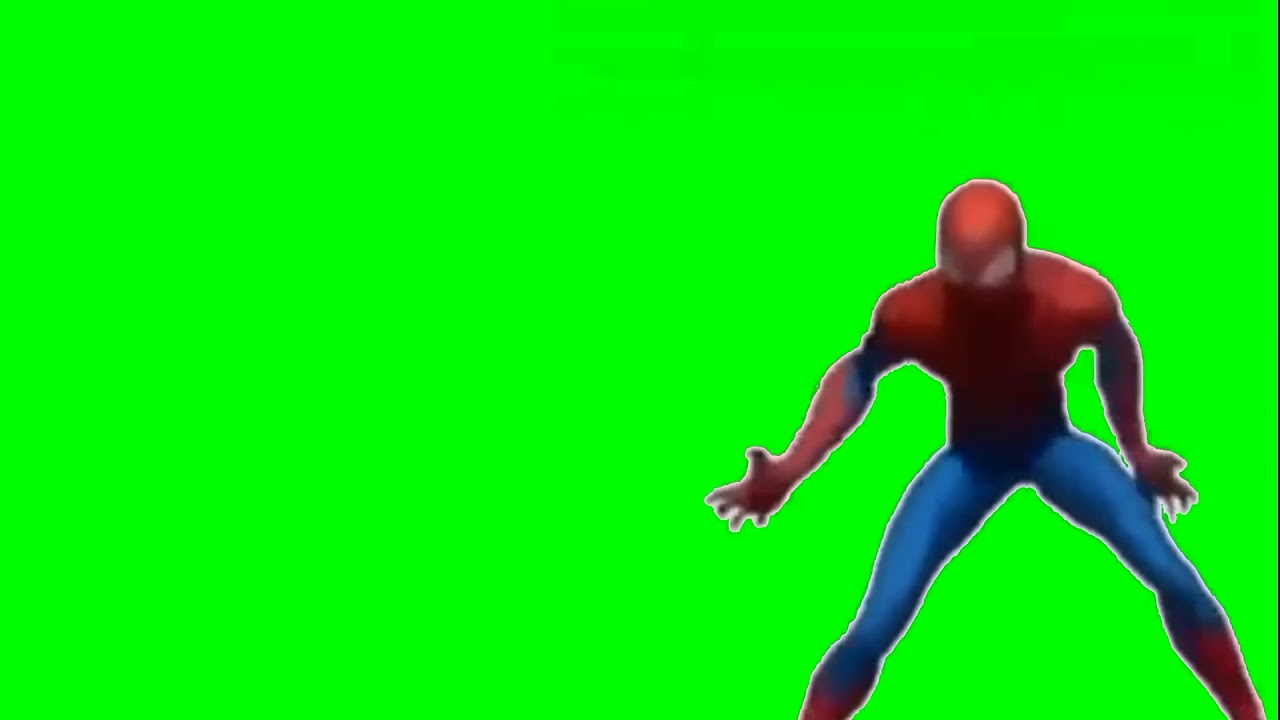 Dancing Spiderman meme (green screen) - YouTube