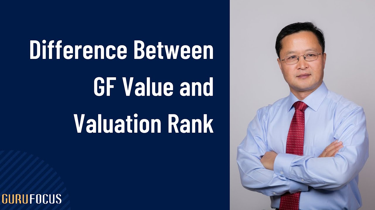 Difference Between GF Value and Valuation Rank - YouTube