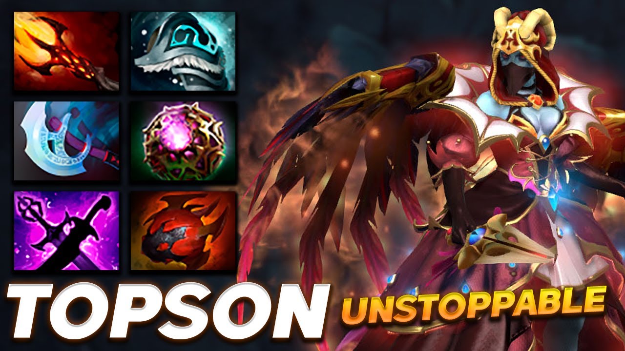 Topson Queen of Pain Unstoppable Force - Dota 2 Pro Gameplay [Watch ...