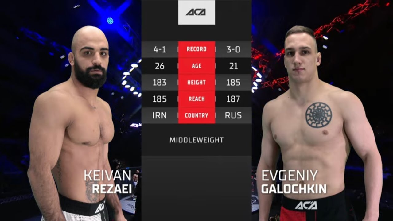 Кейван Резаи Далини vs. Евгений Галочкин | Keyvan Rezaei Dalini vs ...