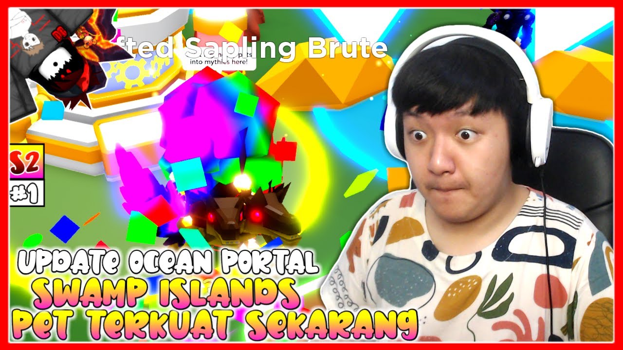 #1 PET TERKUAT SEKARANG | Update Ocean Portal (Swamp Islands) Roblox ...