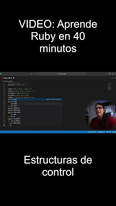 Estructuras de control en Ruby - #programacion #desarrolloweb #ruby # ...