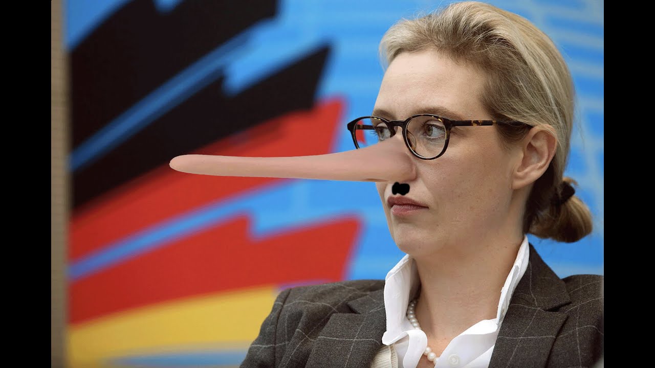 WEIDEL LÜGT IN JEDEM SATZ - YouTube