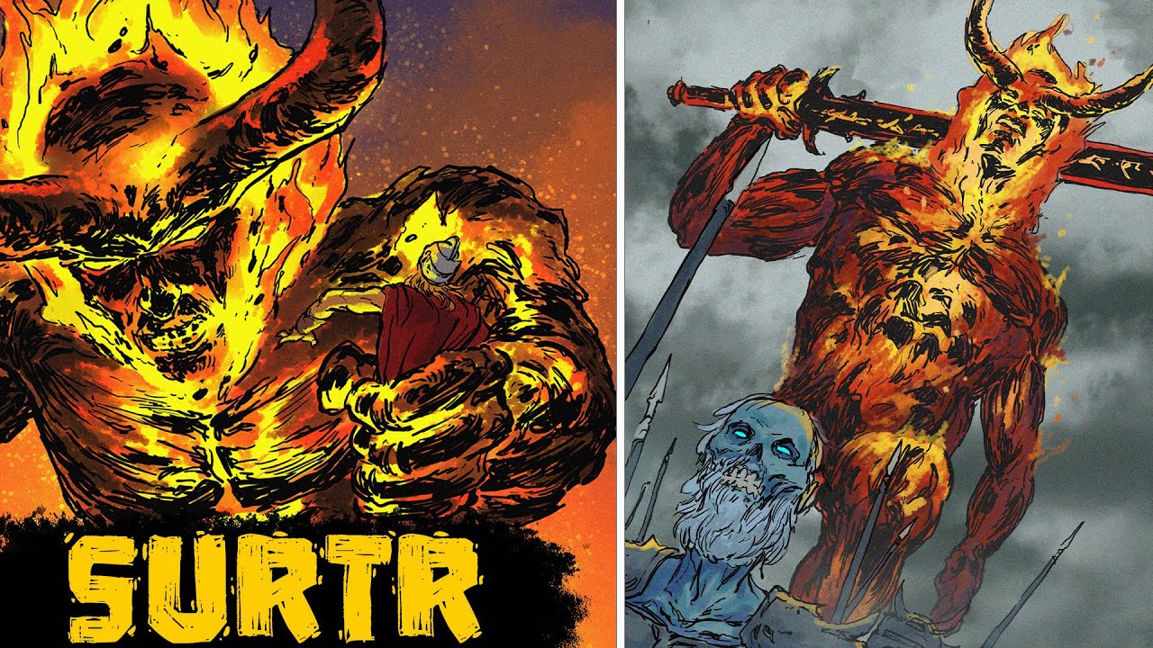 Surtr: Il Gigante del Fuoco Tenebroso della Mitologia Norrena ...