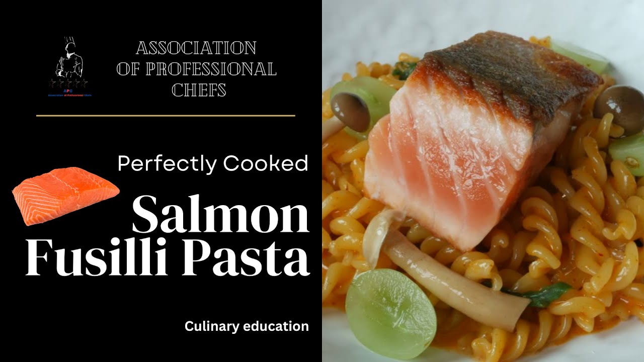 Salmon Fusilli Pasta - salmon, adds a unique twist to this classic ...