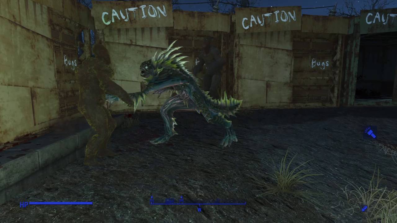 Fallout 4 Hail to the King of the fish people - YouTube