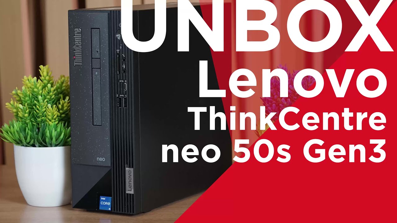 แกะกล่อง Lenovo ThinkCentre neo 50s Gen3 Unbox - YouTube
