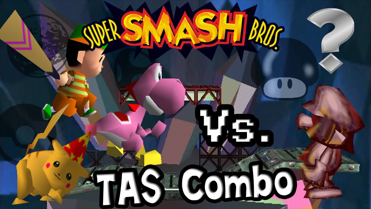 SSB64: 1P Mode Custom Match - Ness, Yoshi, Pikachu VS Metal Mario TAS ...