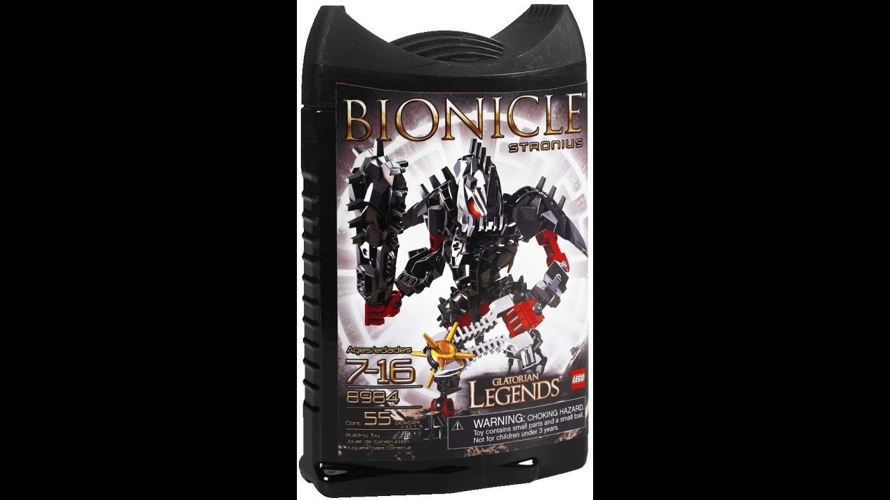 LEGO Bionicle Legends Stronius - YouTube