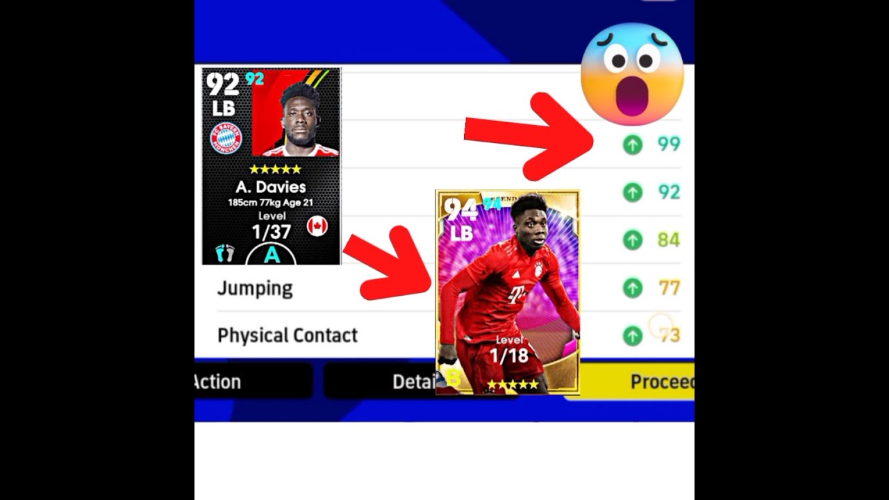 How to train players | A.Davies max rating | A.Davies max rating in ...