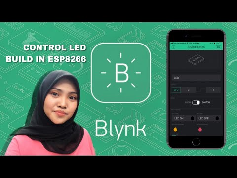 CONTROL LED BUILD IN ESP8266 WITH BLYNK APP IPHONE - YouTube