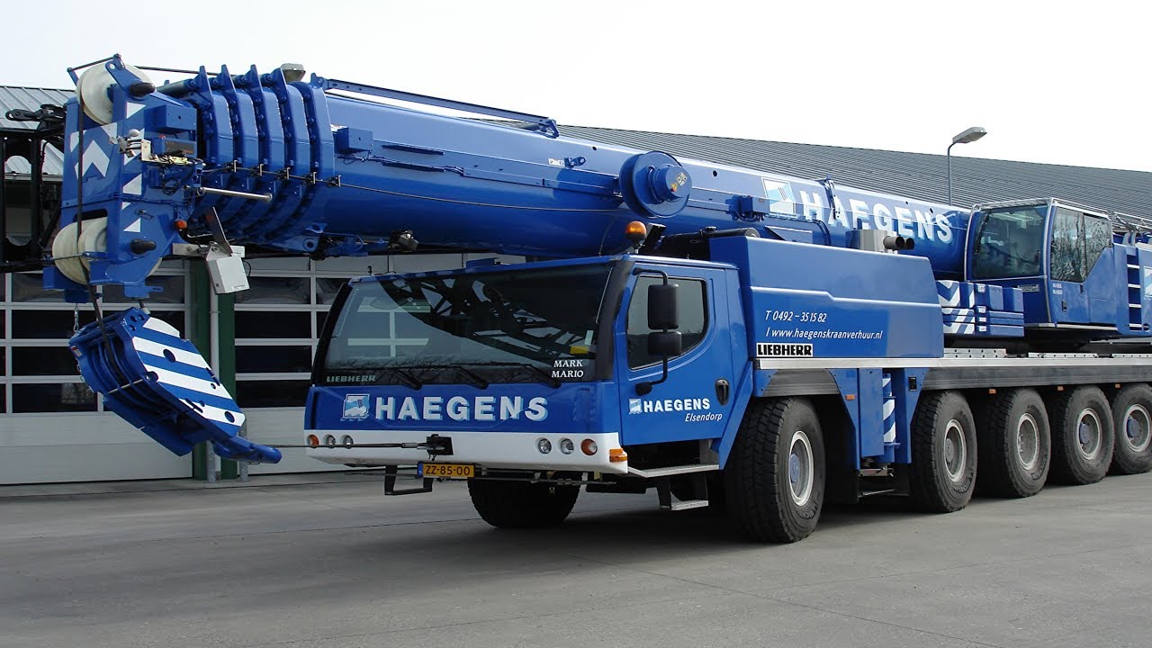 gta 5 fivem crane truck mod liebherr ltm 1090 FBv ru rap - YouTube