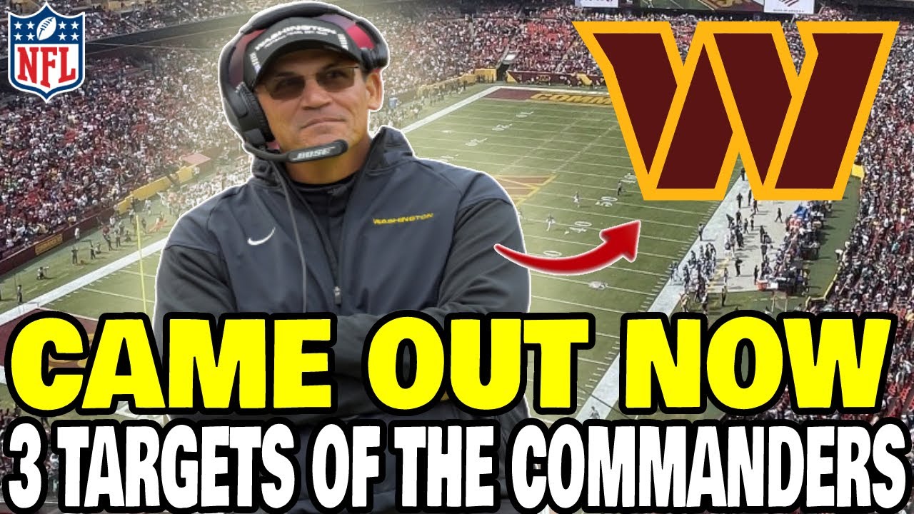 CAME OUT NOW! CONFIRMED TODAY! WASHINGTON COMMANDERS NEWS - YouTube