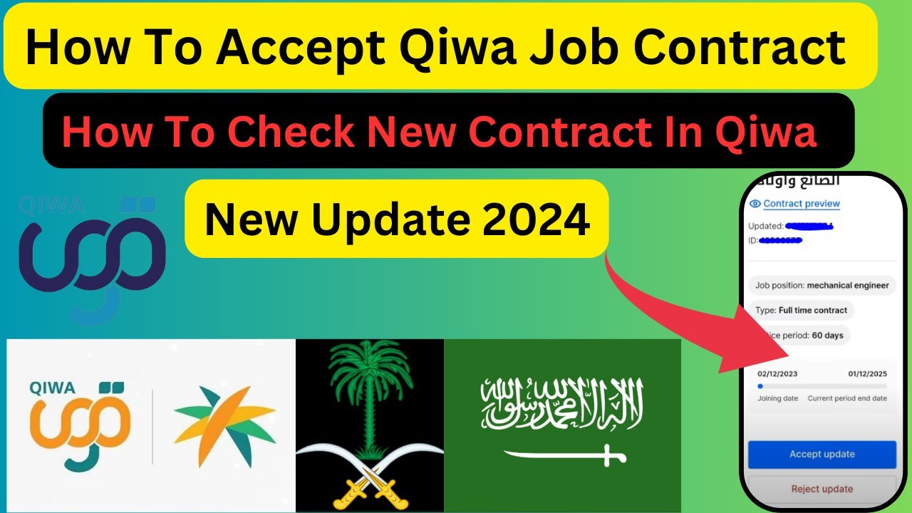 Don't Sign That Qiwa Contract Until You Watch This! | How To Accept ...