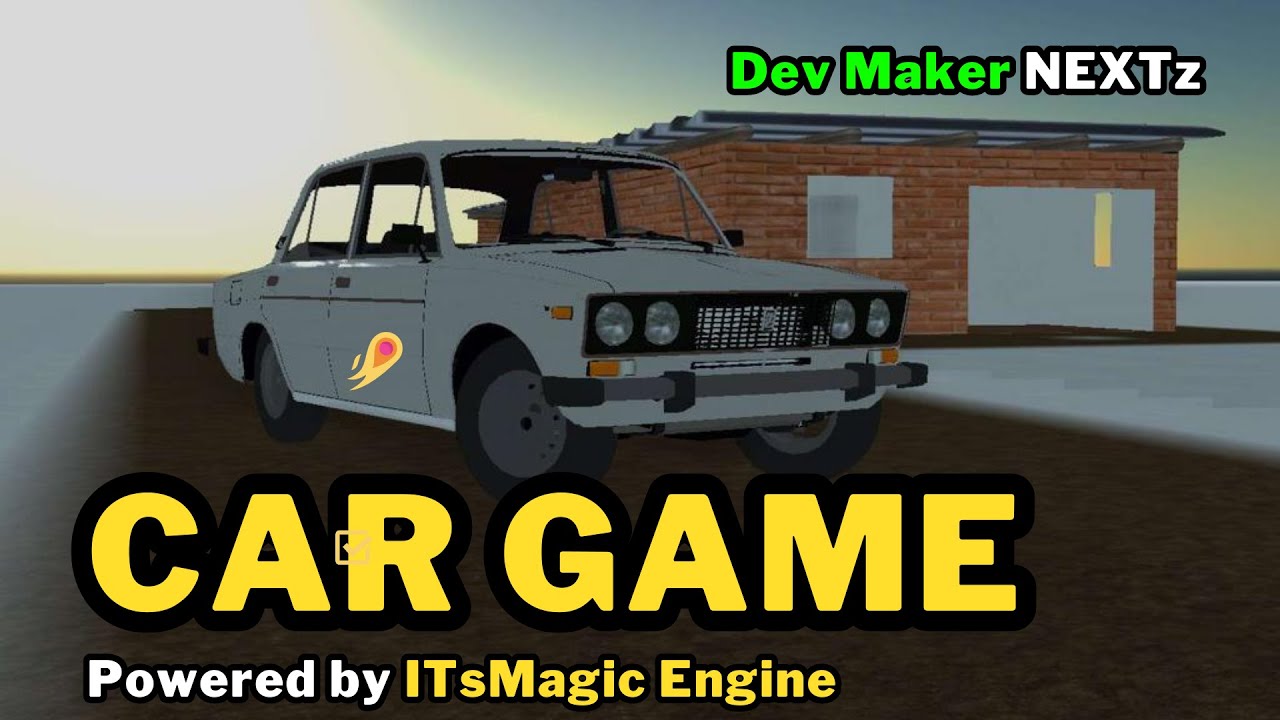 CAR GAME BEING POWERED BY ITSMAGIC ENGINE ON ANDROID - YouTube