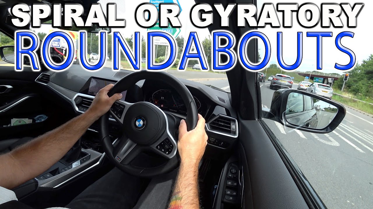 Spiral or Gyratory Roundabouts - YouTube