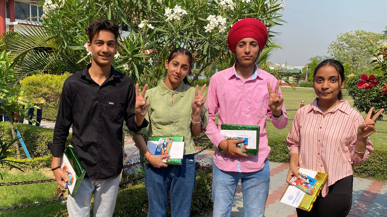 Message from Board Toppers| Class 12th| Goshen School - YouTube